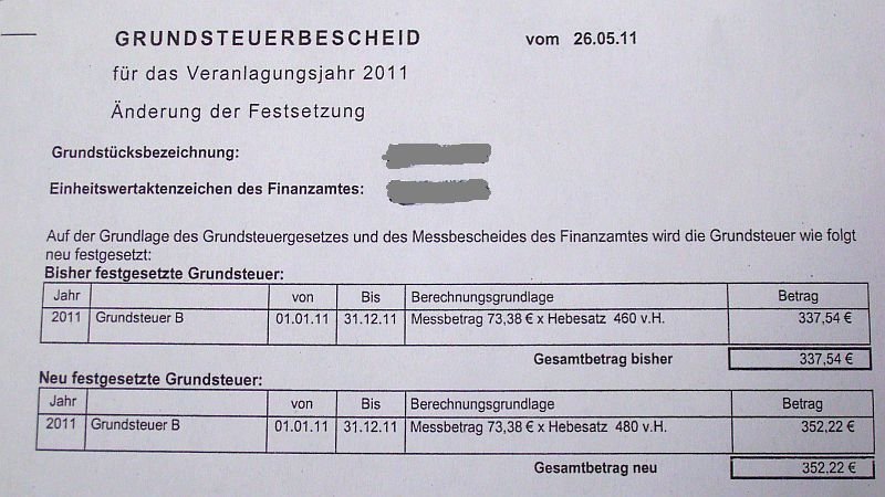 Immobesitzer: Wie lege ich Einspruch gegen den Grundsteuerbescheid ein?